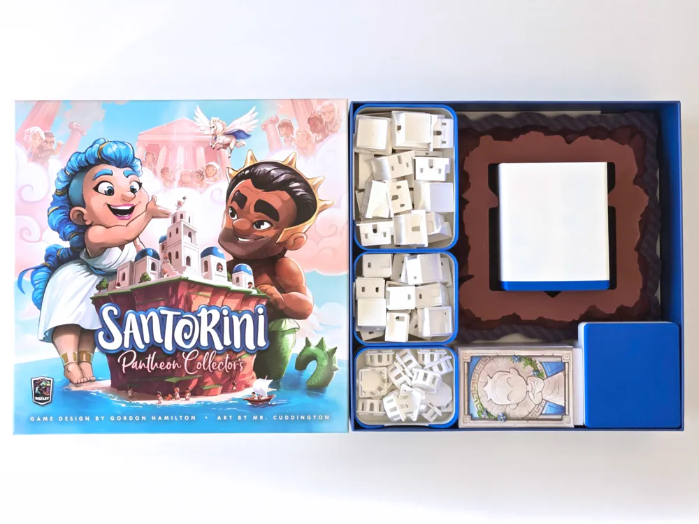 Santorini: Pantheon - Organizer Insert - Free 3D Print Model - MakerWorld