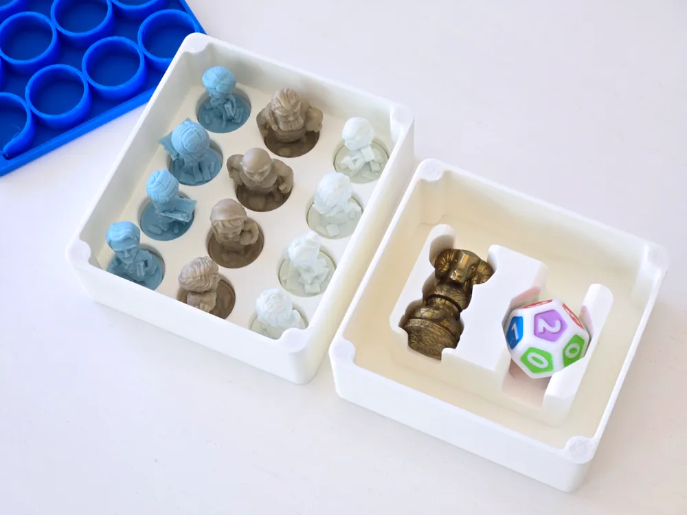 Santorini: Pantheon - Organizer Insert - Free 3D Print Model - MakerWorld