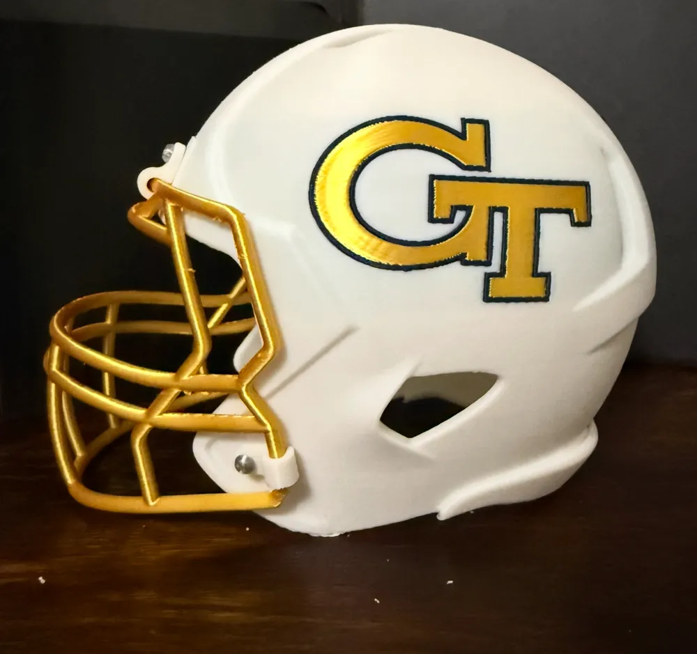 Georgia Tech Football Helmet Remixed by luke.long65 MakerWorld ...