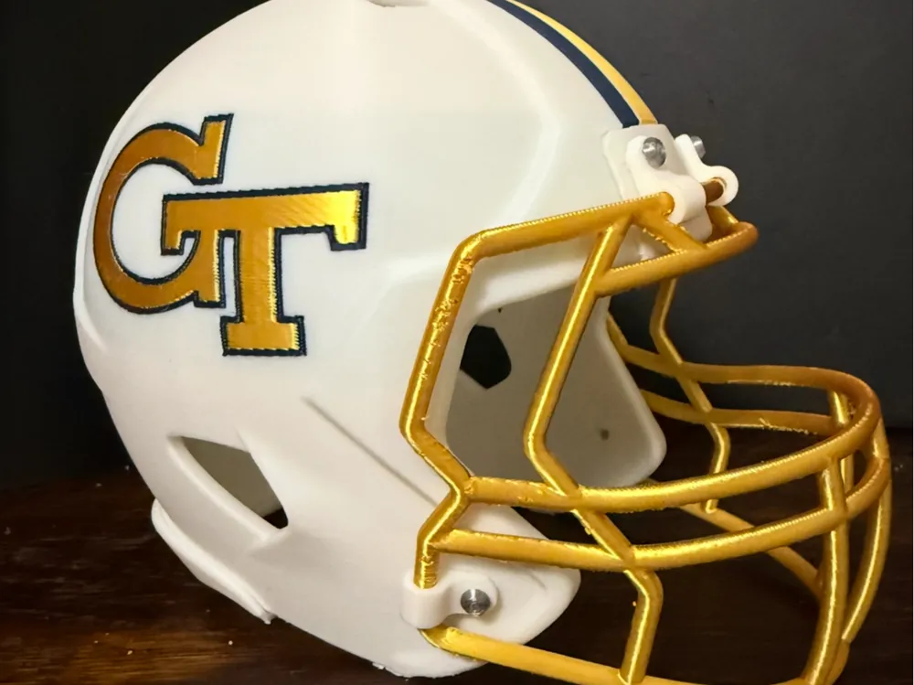 Georgia Tech Football Helmet Remixed by luke.long65 MakerWorld ...