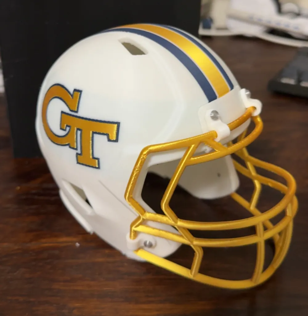 Georgia Tech Football Helmet Remixed by luke.long65 MakerWorld ...
