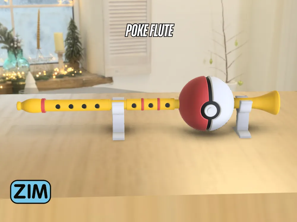 Poke Flute by ZIM MakerWorld: Download Free 3D Models