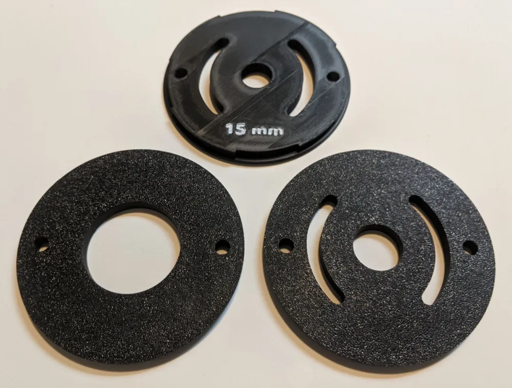 Sherwood Router Lift Insert Rings by static - MakerWorld