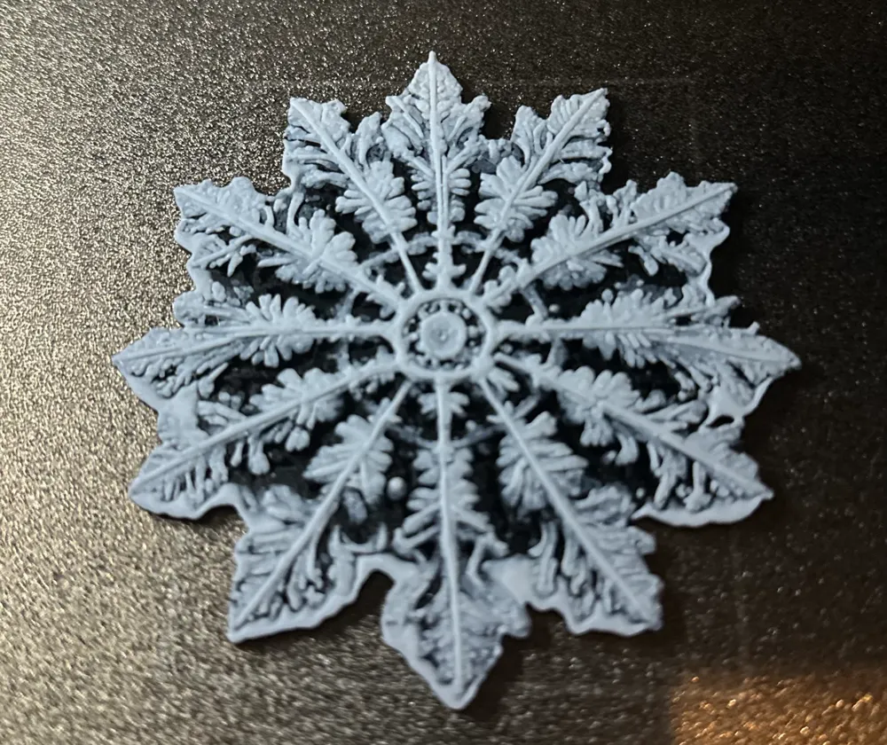 Snowflake-1 by SwampDonky.3D.Designs MakerWorld: Download Free 3D Models