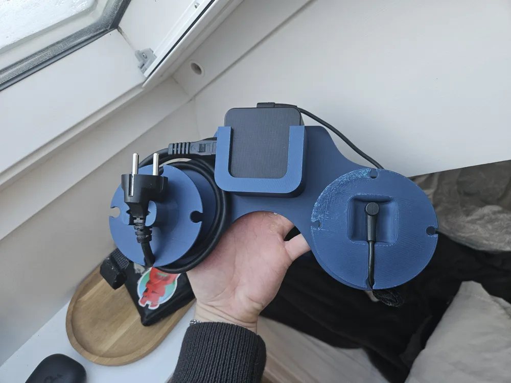 Asus Laptop charger wall mount (65w ASUS AD10500) - Free 3D Print Model ...