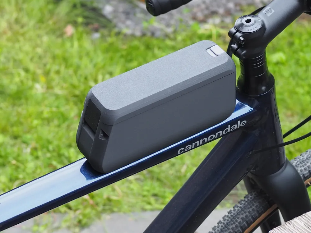 Slim Bike Frame Case with hidden AirTag - Free 3D Print Model - MakerWorld