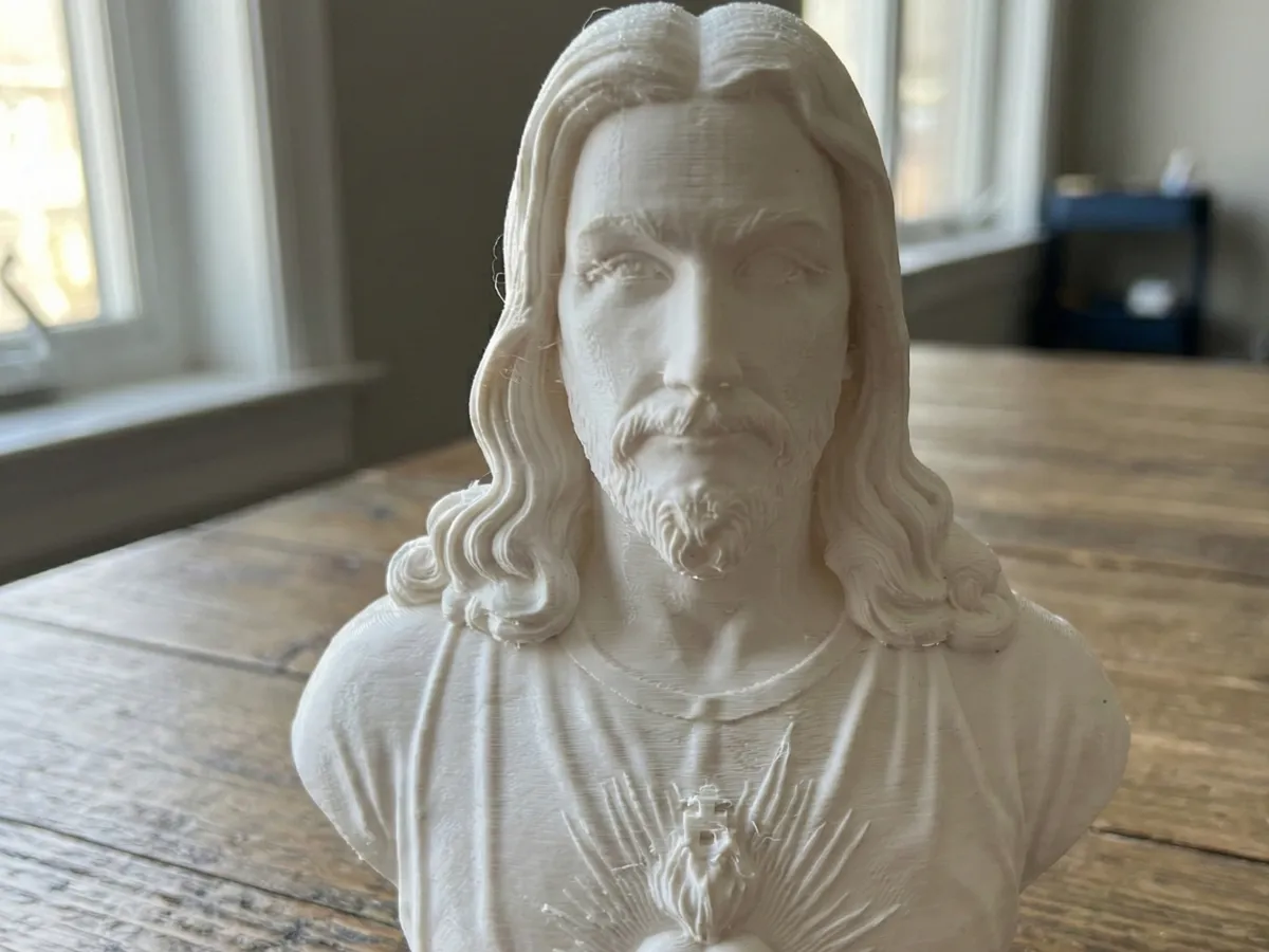 Jesus Bust 3D Print Model 114 - Free 3D Print Model - MakerWorld