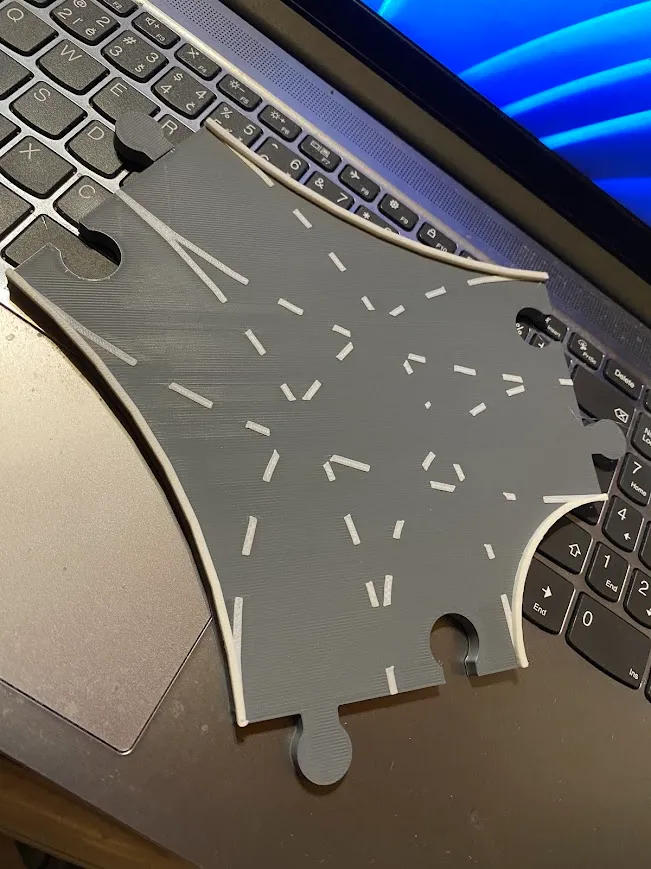 Kubko car-part 25 / Y intersection by adminbranko - MakerWorld