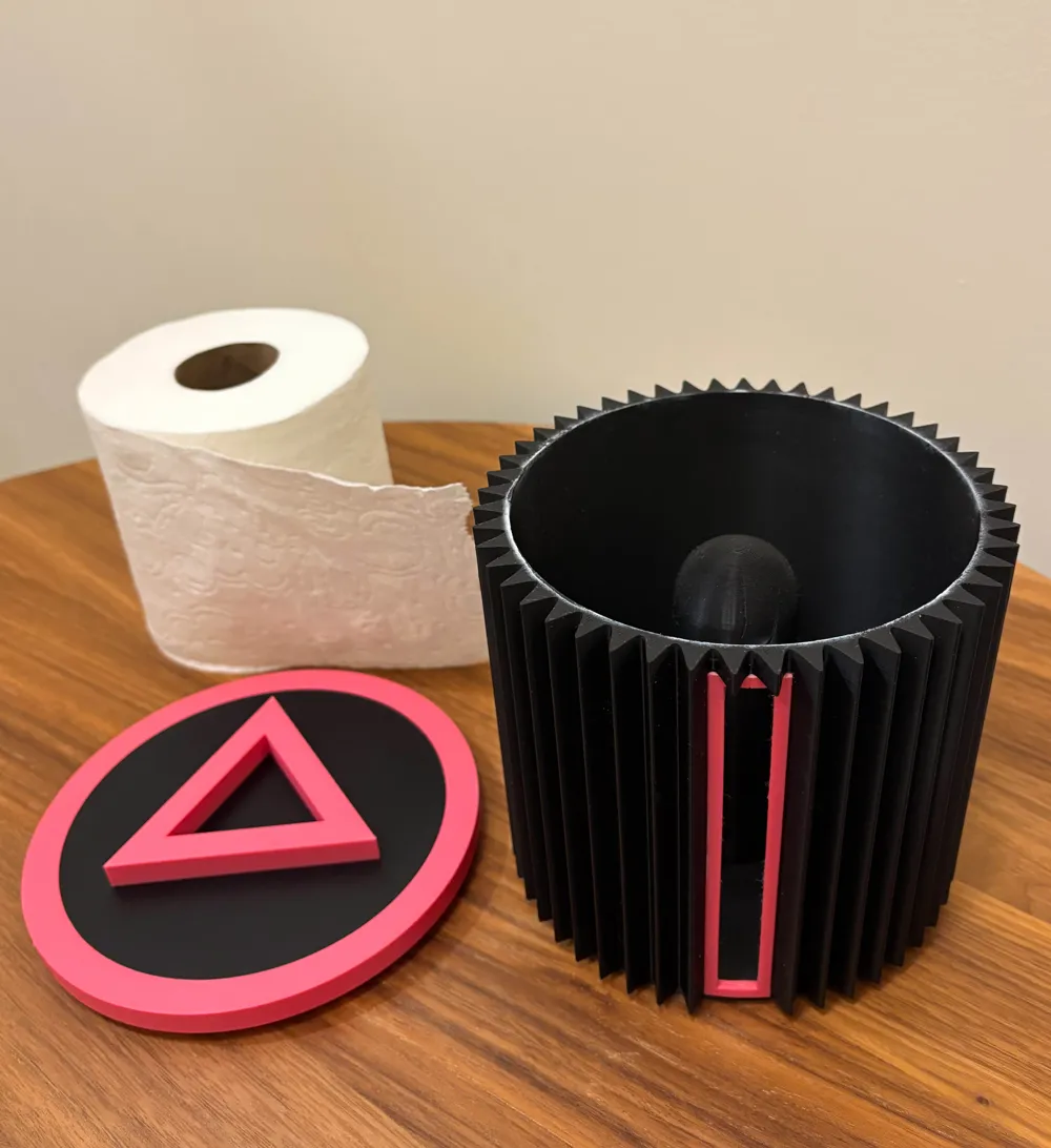 Squid Game - Tissue Box - Free 3D Print Model - MakerWorld