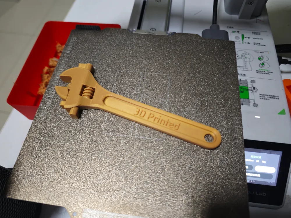 Adjustable wrench - Free 3D Print Model - MakerWorld