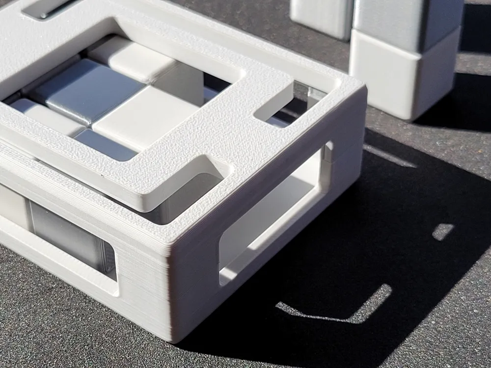 Quadra-Box / Puzzle Box - Free 3D Print Model - MakerWorld