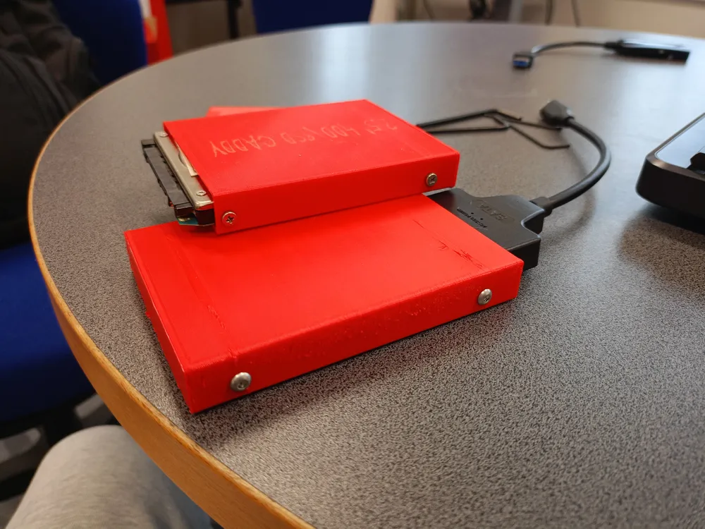 2.5" HDD/SSD Caddy - 3D Printable Enclosure by 3dPrinter as Tool ...