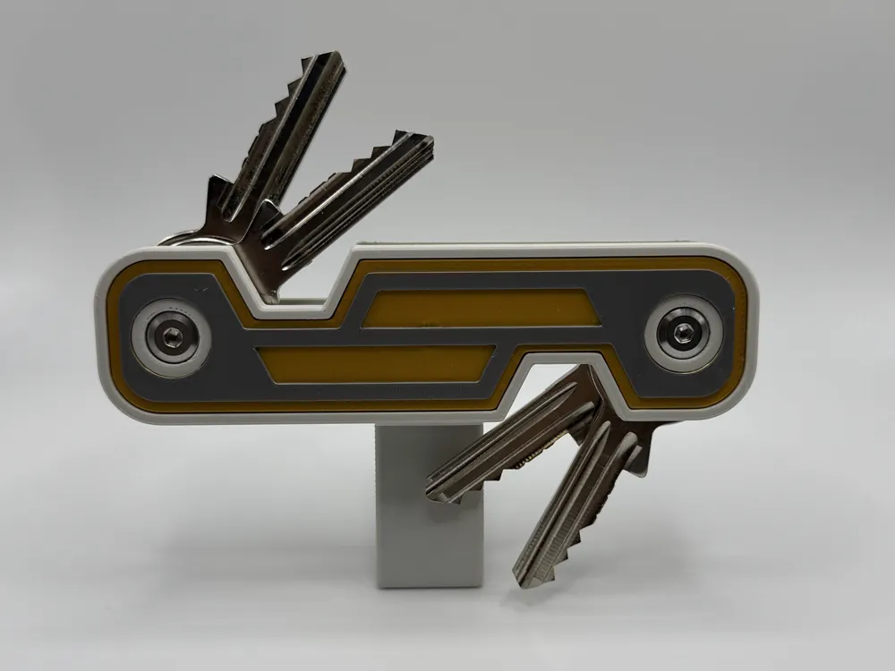 Key Organizer with Interchangeable Front Panel - Free 3D Print Model ...