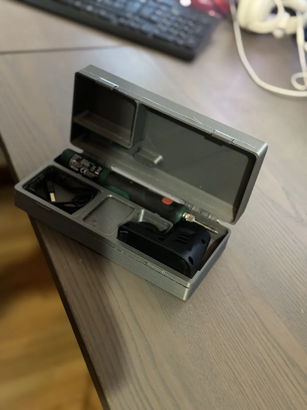 Parkside Soldering Case with Logo Remixed by daddi1998 - MakerWorld