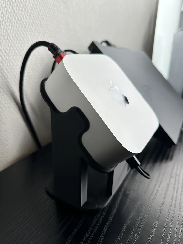 Mac Mini M4 Stand - Free 3D Print Model - MakerWorld