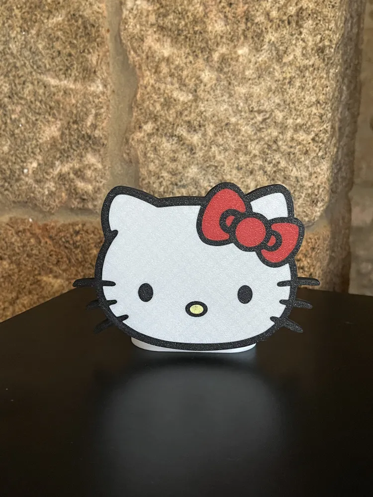 Pen Holder Hello Kitty - Free 3D Print Model - MakerWorld