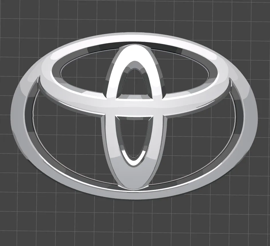 Toyota logo by Adamovec_858 MakerWorld: Download Free 3D Models