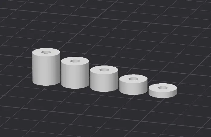 M3 Spacers 2mm - 10mm by Geek3DUK - MakerWorld