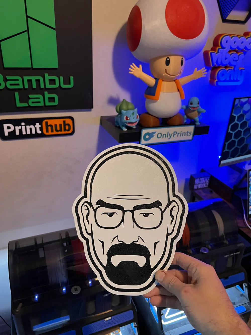 Breaking Bad - Walter White LED Lamp by Codyinbody3 - MakerWorld
