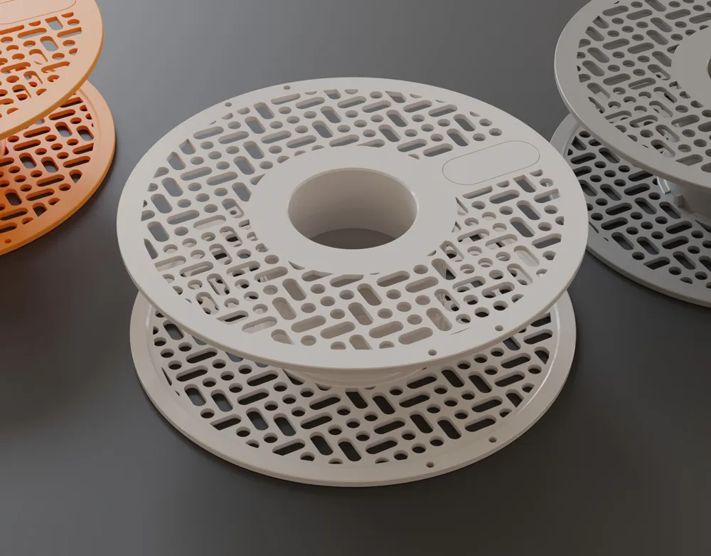 Bambu Spool for Bambu refill Filament Remixed by moshi3d MakerWorld ...