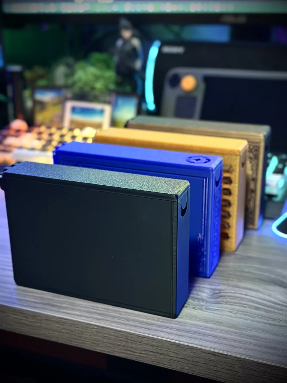 Slim Dual Deck Box – Holds 2 Decks or 60 Sleeved by RedRocket3DPrints ...