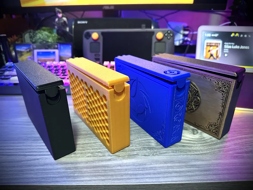 Slim Dual Deck Box – Holds 2 Decks or 60 Sleeved by RedRocket3DPrints ...