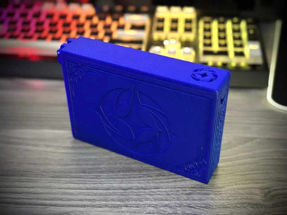 Slim Dual Deck Box – Holds 2 Decks or 60 Sleeved by RedRocket3DPrints ...