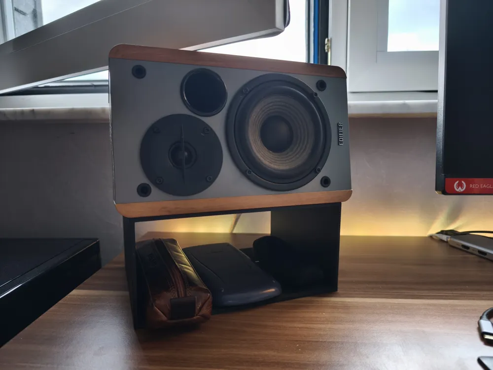 Edifier R1280DB speaker stand with optional drawer by Pascal MakerWorld ...