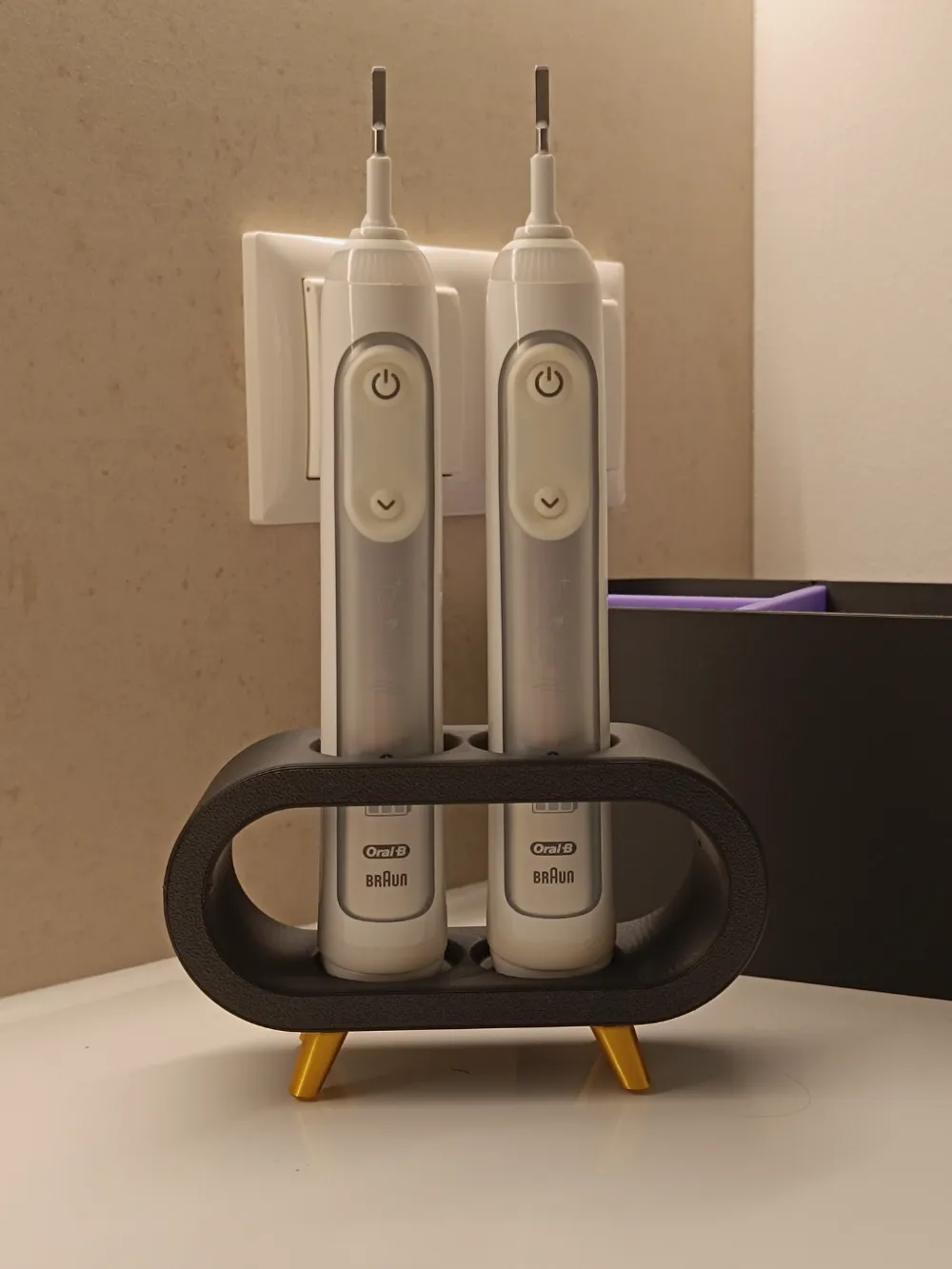 Oral B Genius Holder by ZiRo3D MakerWorld: Download Free 3D Models