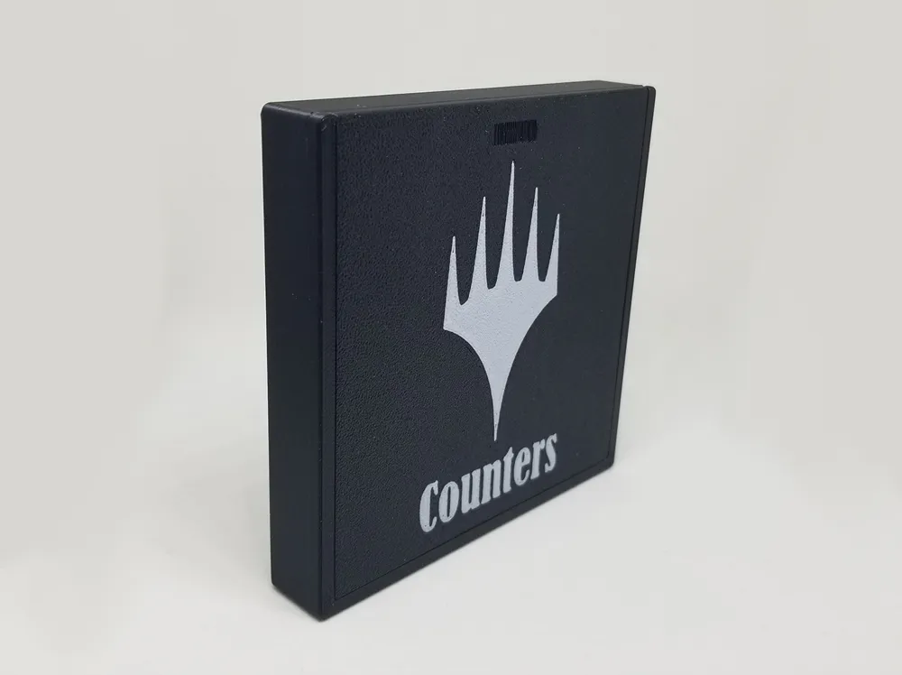 MTG Luck & Ice Counter - Double Sided 1-10 Dial - Free 3D Print Model ...