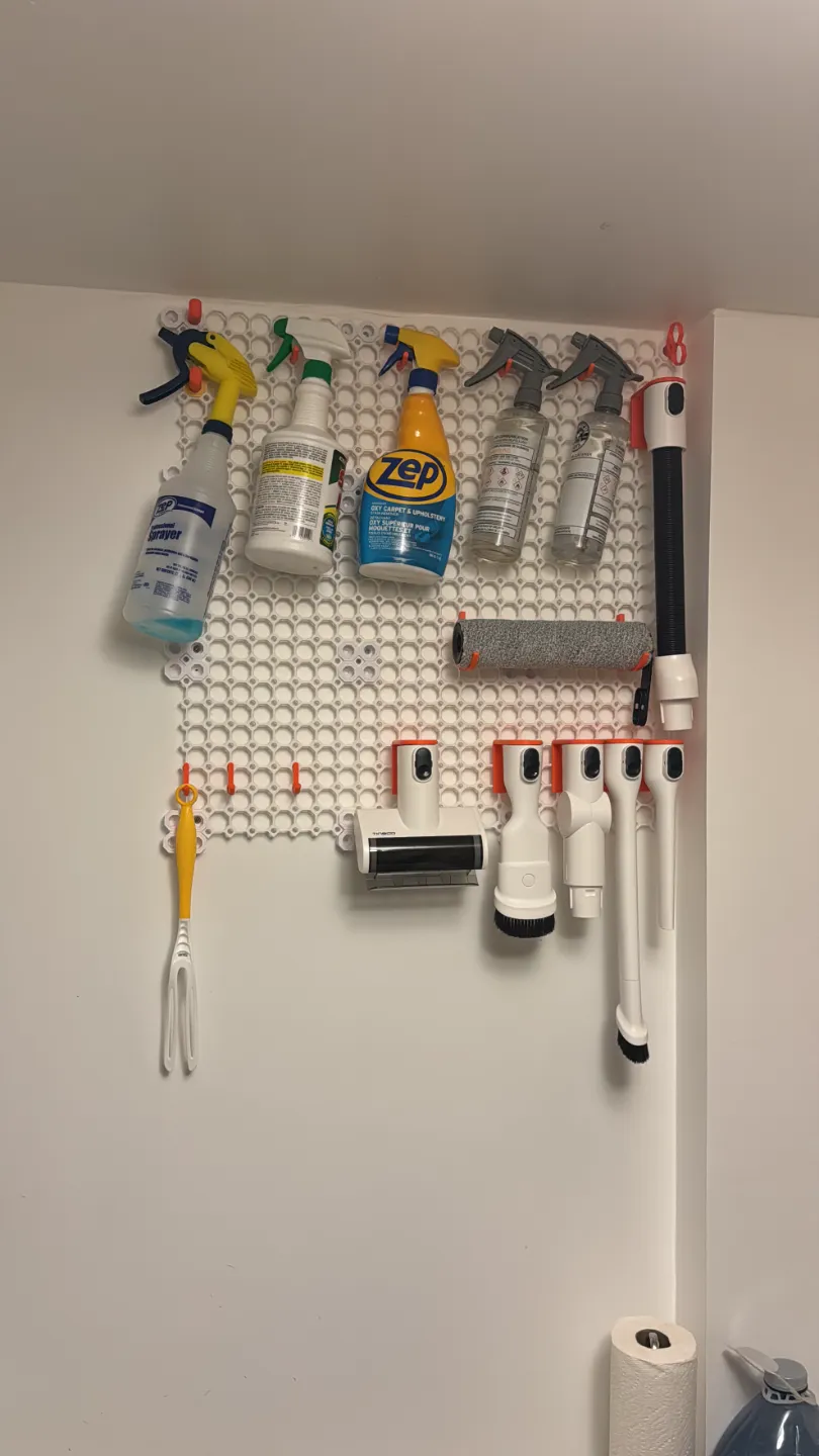 Pegboard/Multiboard Storage for Tineco Vacuum Acc Remixed by Jordan ...