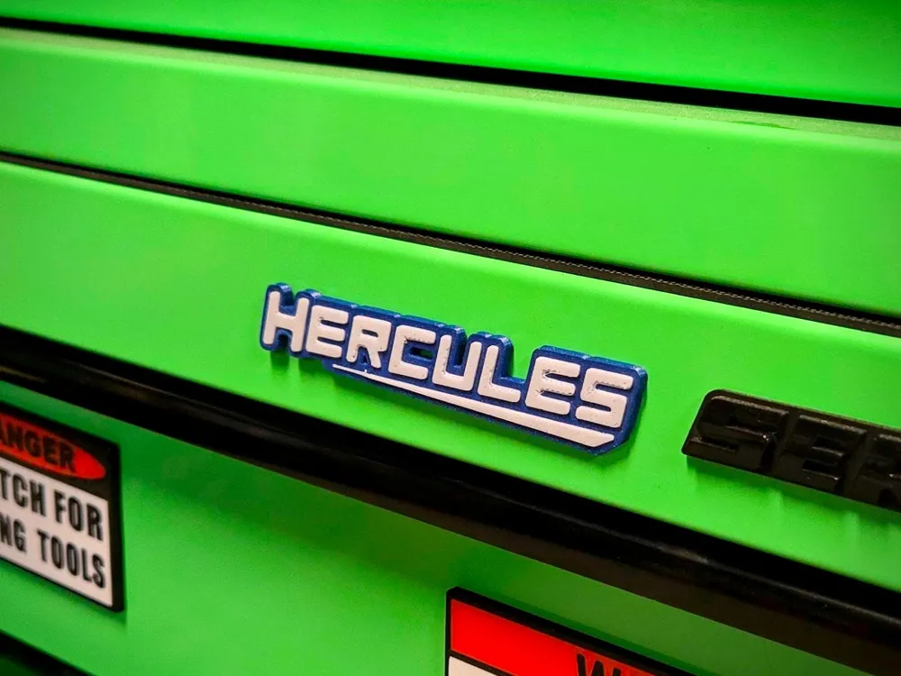 Hercules Tools Logo Badge - Toolbox Magnet by ChopperOriginals ...