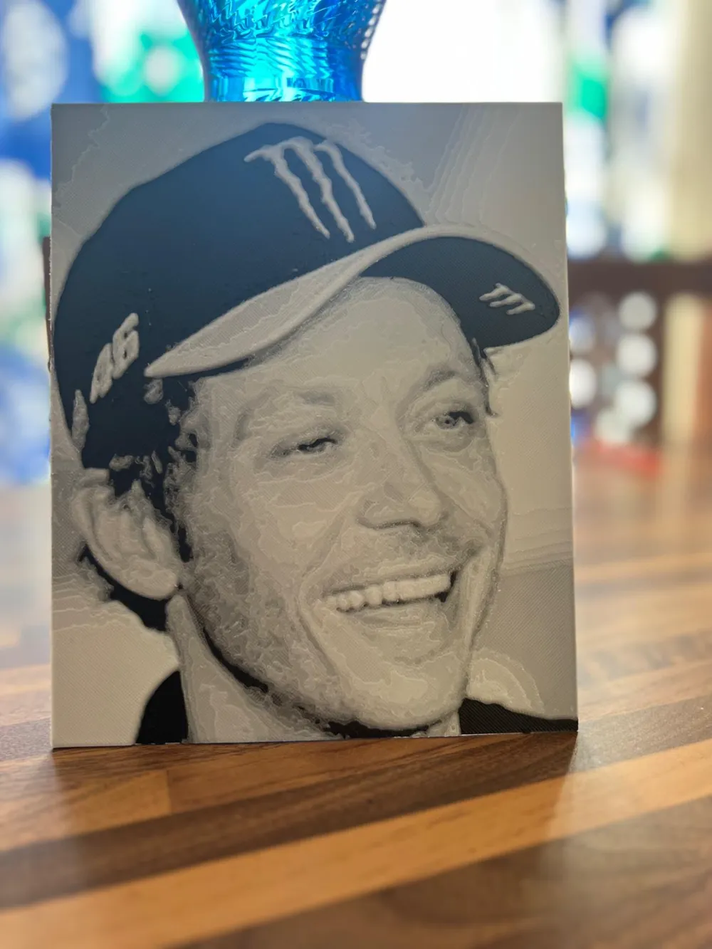 Valentino Rossi Portrait by RealDave_23 - MakerWorld