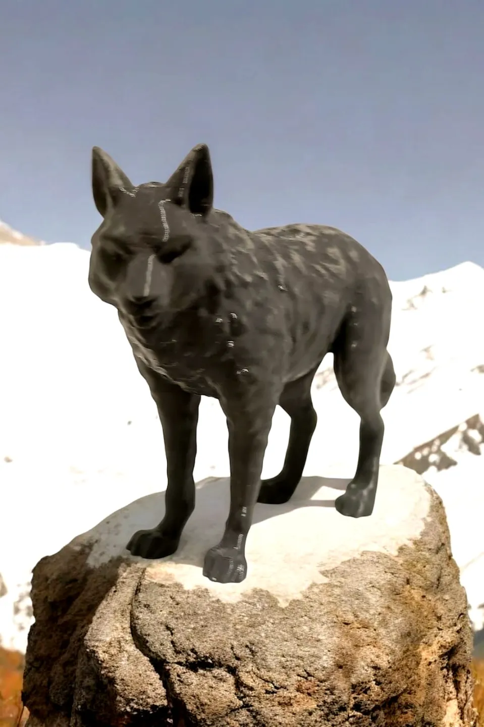 Majestic Wolf 3D Model – Easy-to-Print by PS3D CREATIVE - MakerWorld