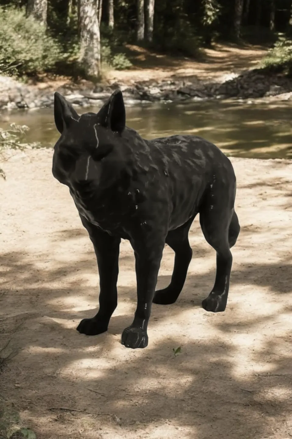 Majestic Wolf 3D Model – Easy-to-Print by PS3D CREATIVE - MakerWorld