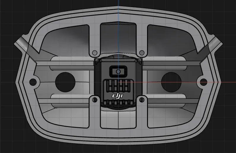 ZOHD ALTUS DJI O4PRO NOSE - Free 3D Print Model - MakerWorld