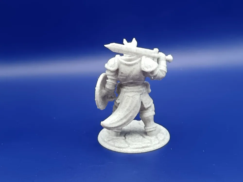 Dogman Shieldman Miniature - Free 3D Print Model - MakerWorld