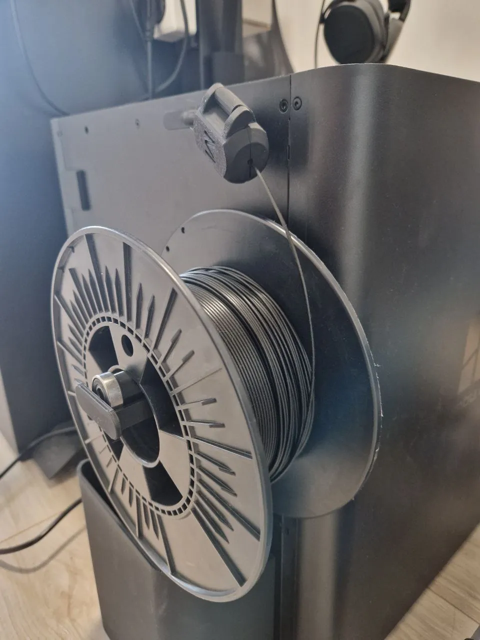 Wide Roller Spooler up to 90mm wide (Spool Holder) by Hodzinets ...