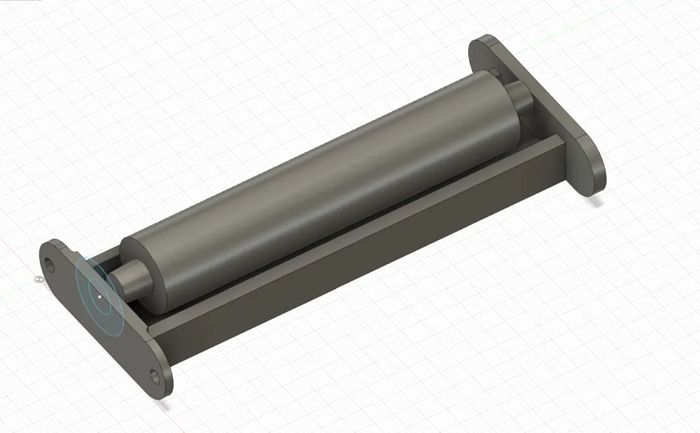 Wide Roller Spooler up to 90mm wide (Spool Holder) by Hodzinets ...