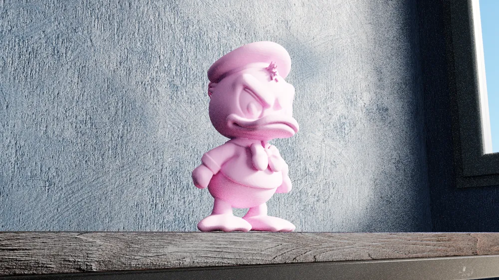 Chibi Donald Duck - Free 3D Print Model - MakerWorld