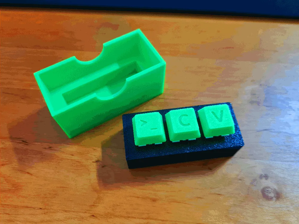 Customizable DIY macro keyboard RGB backlit USB C by Molodos - MakerWorld