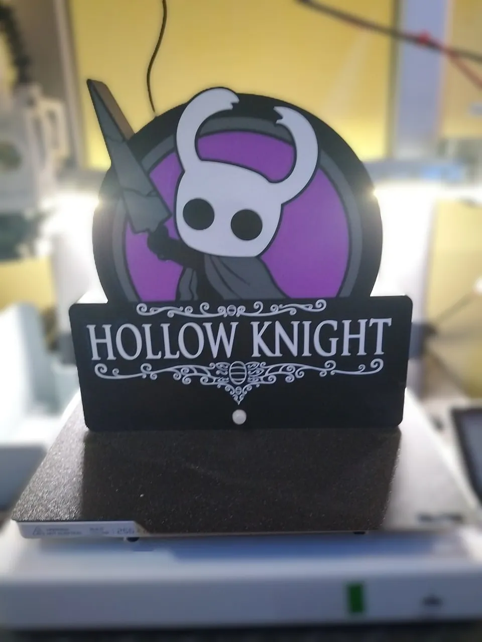 LIGHTBOX HOLLOW KNIGHT CON SENSOR DE ENCENDIDO - Free 3D Print Model ...