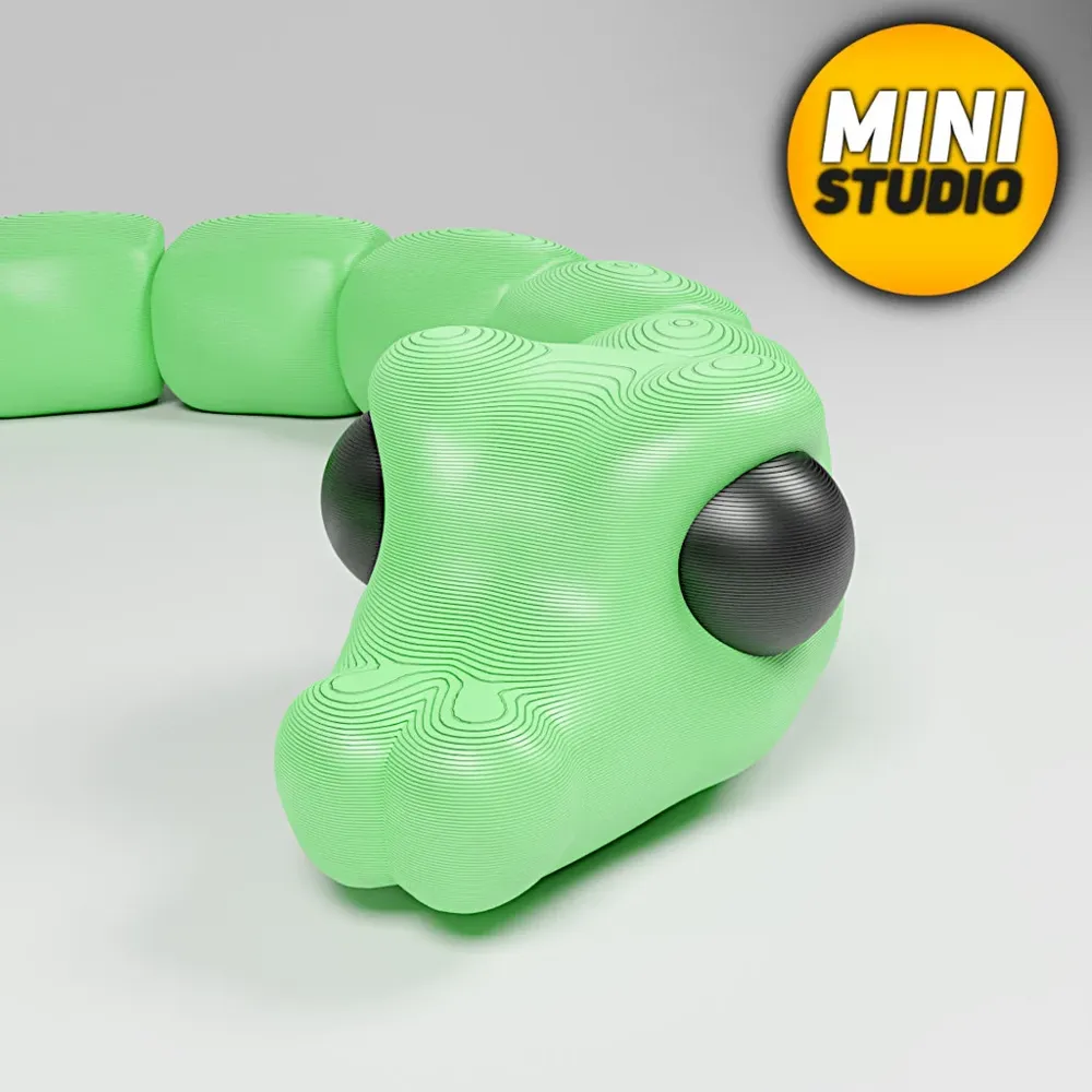 Flexi Snake by MiniStudio MakerWorld: Download Free 3D Models