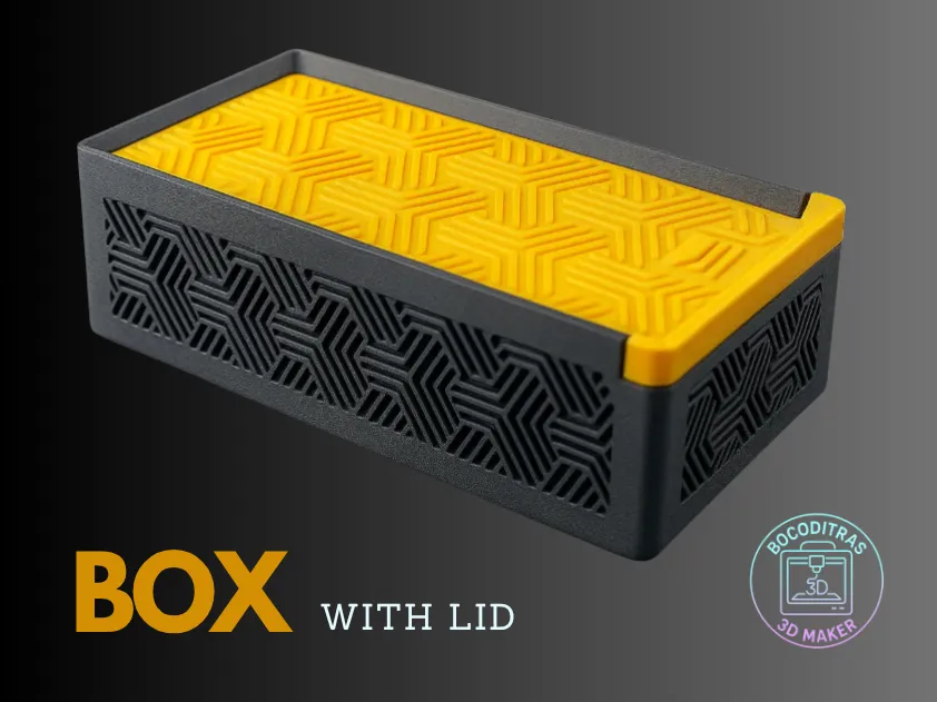 Sliding lid box - Free 3D Print Model - MakerWorld