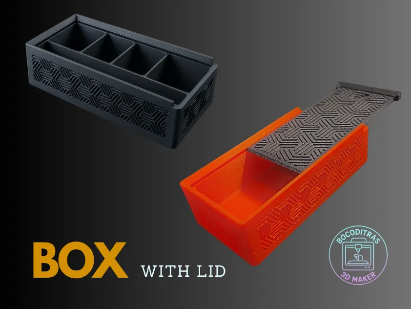 Sliding lid box - Free 3D Print Model - MakerWorld
