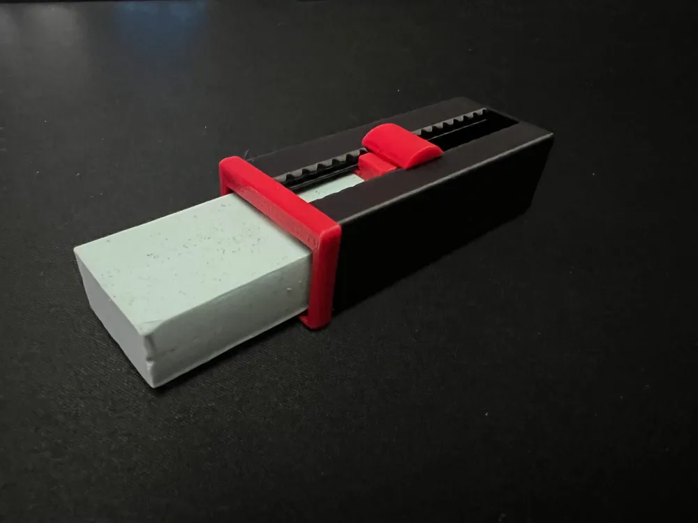 Retractable eraser case - Free 3D Print Model - MakerWorld