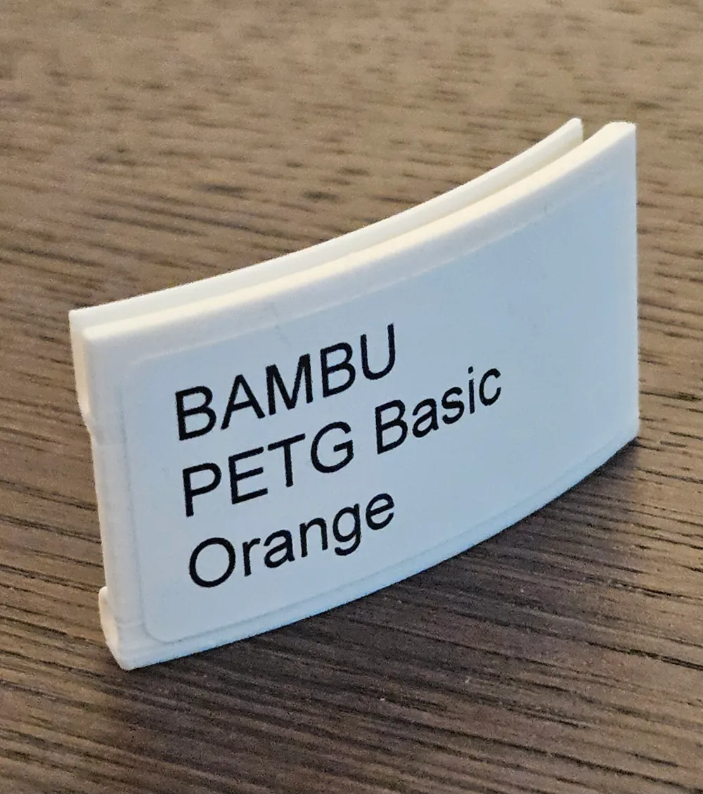 Filament Spool Clip Label by thumbprint - MakerWorld