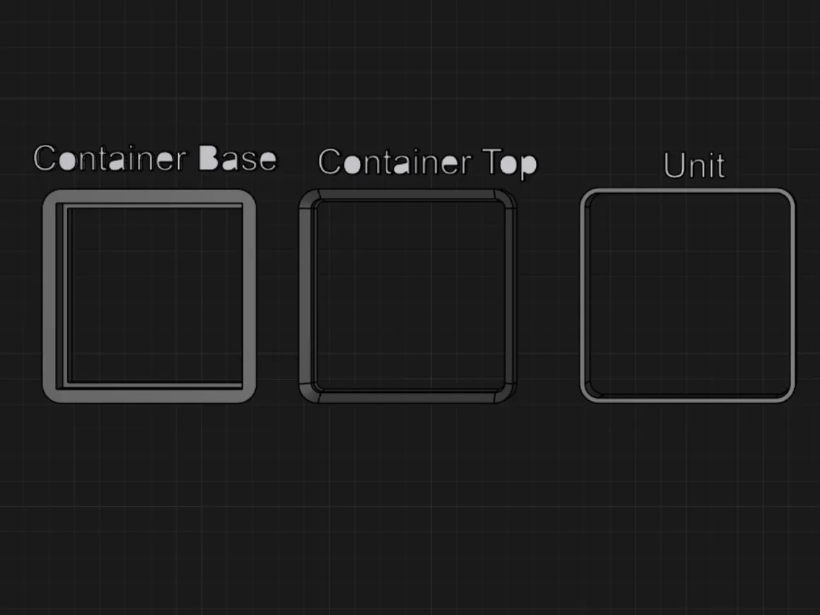 Gridfinity Template Design Toolkit (.step files) - Free 3D Print Model ...