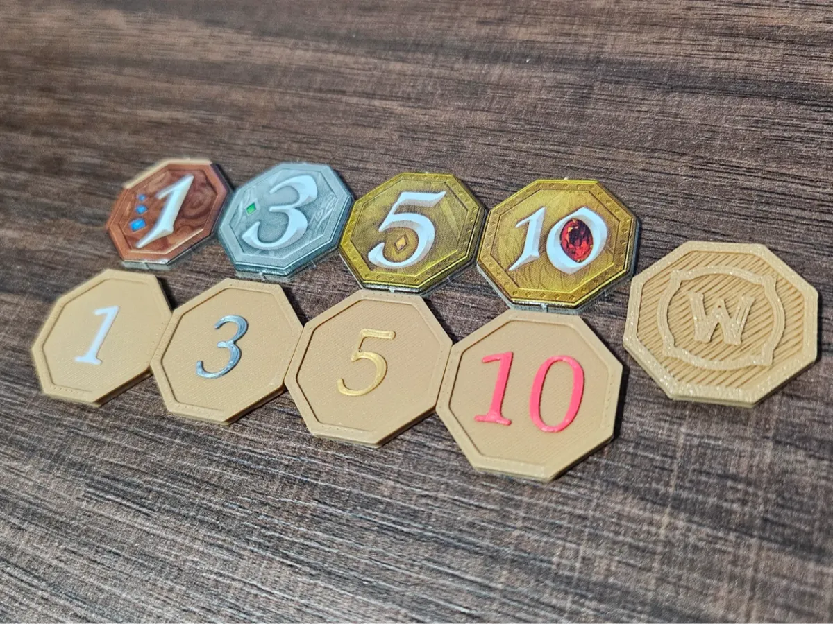 Small World of Warcraft VP Coin replacement by Svafnir MakerWorld ...