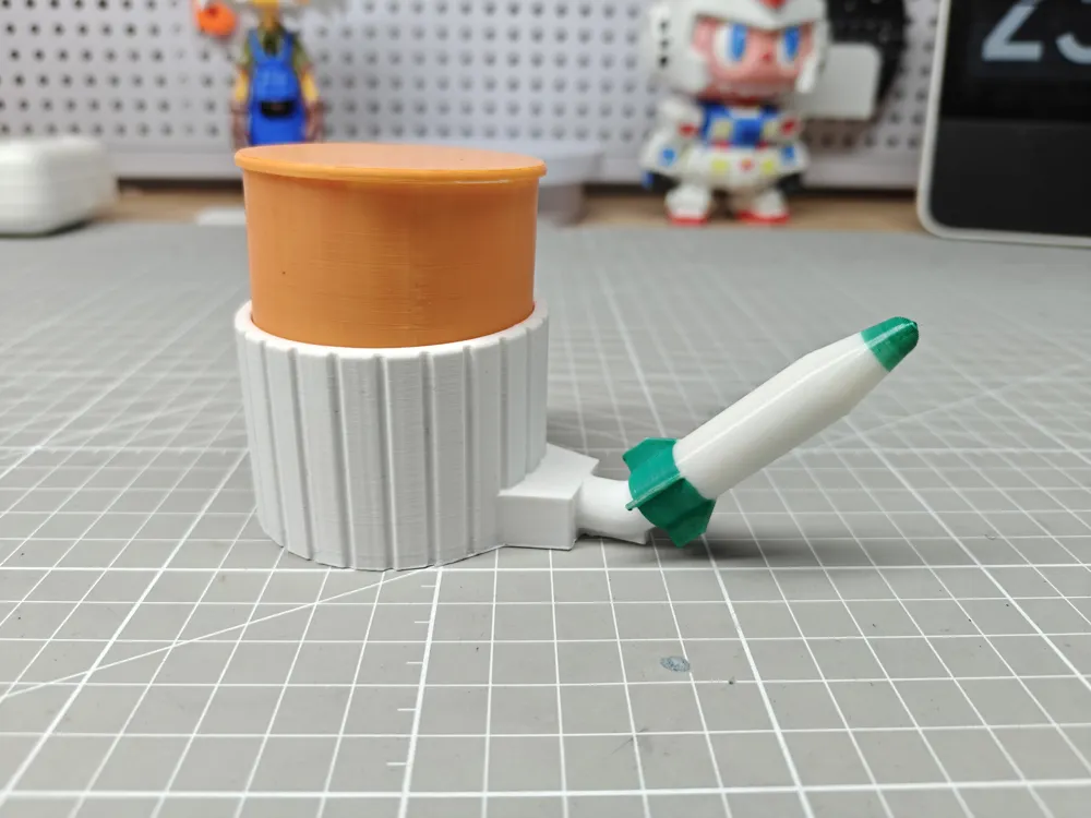 Air Pressure Rocket Toy - Free 3D Print Model - MakerWorld